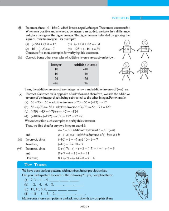 Mathematics NCERT Class-7th English Medium (Original Book) - Notes