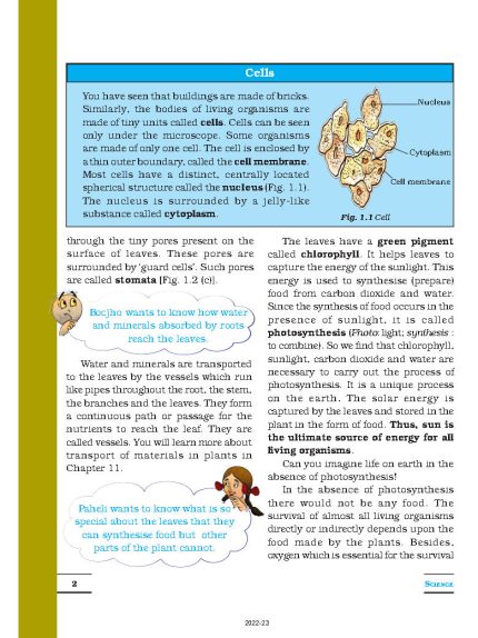 Science NCERT Class-7th English Medium (Original Book) - Notes
