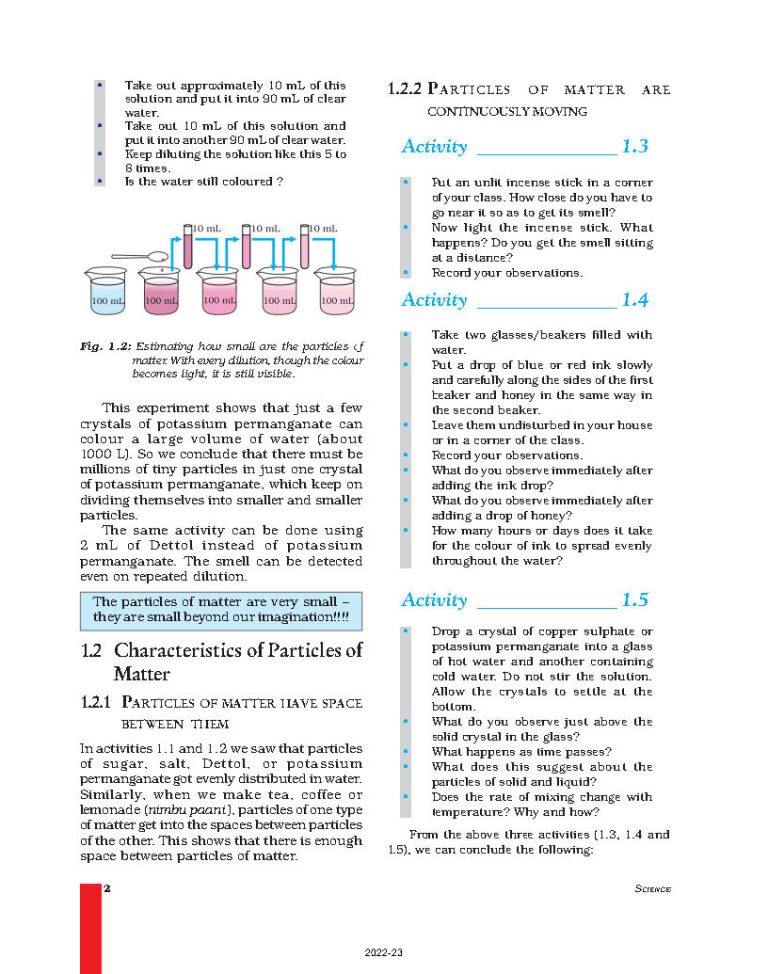 Science NCERT Class-9th English Medium (Original Book) - Notes