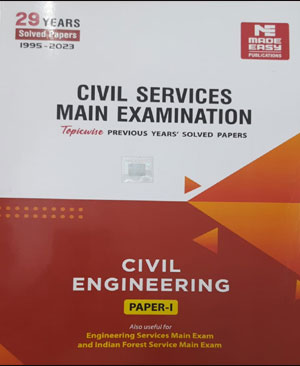 Made Easy Civil Engineering Paper - 1 Civil Services Main Examination ...